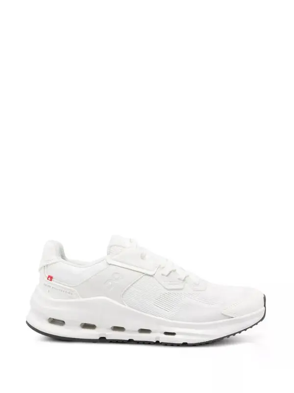 On Cloudnova Rift Lace-up Sneakers - White