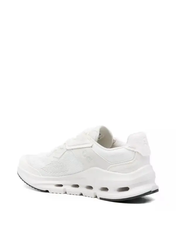 On Cloudnova Rift Lace-up Sneakers - White