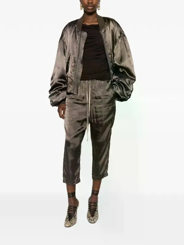 Rick Owens Bomber Jacket - Brown