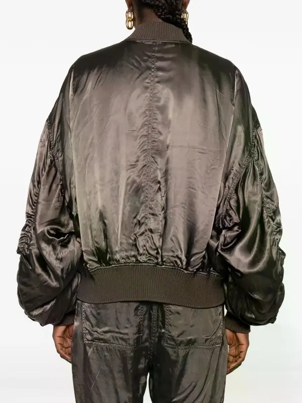 Rick Owens Bomber Jacket - Brown