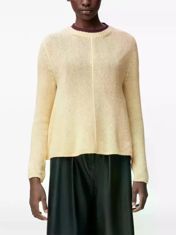 Loewe Logo Cashmere Sweater - Neutrals
