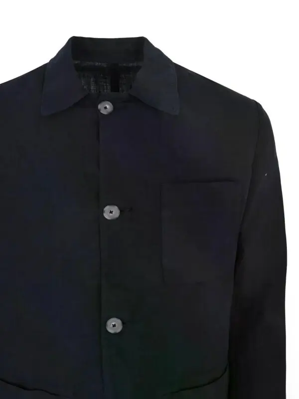 120% Lino Buttoned Pocket Jacket