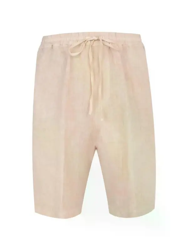 120% Lino Bermuda Shorts - Neutrals