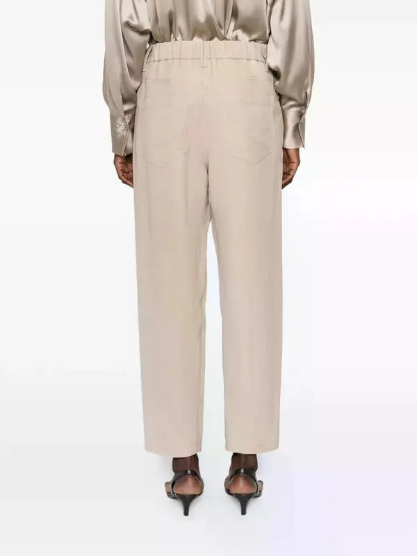 Brunello Cucinelli Sand Beige Classic Five Pockets Trousers - Neutrals