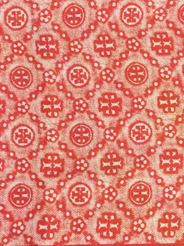 Tory Burch T-monogram Fringed Scarf