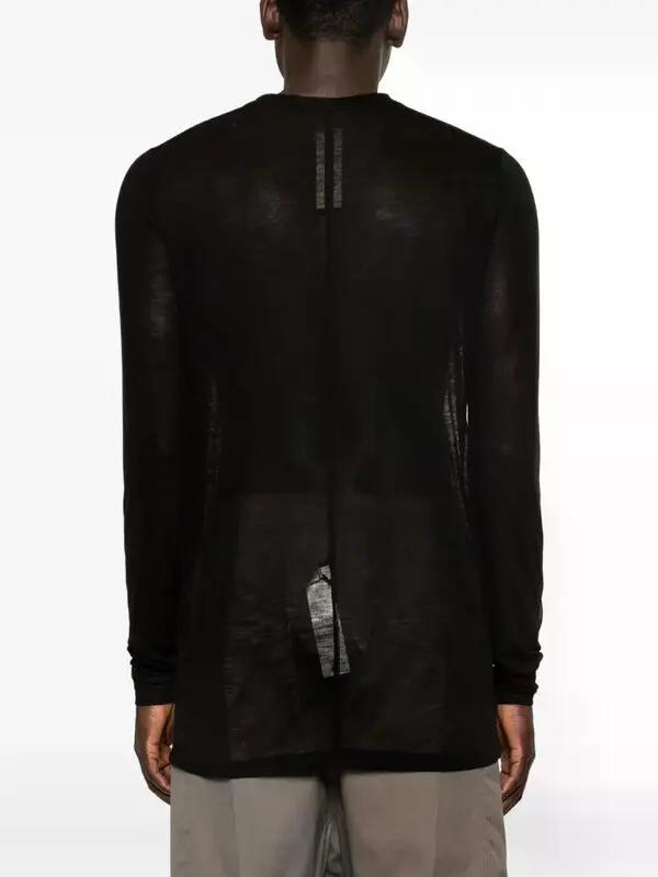 Rick Owens Level Ls T Long Sleeve Polo Shirt