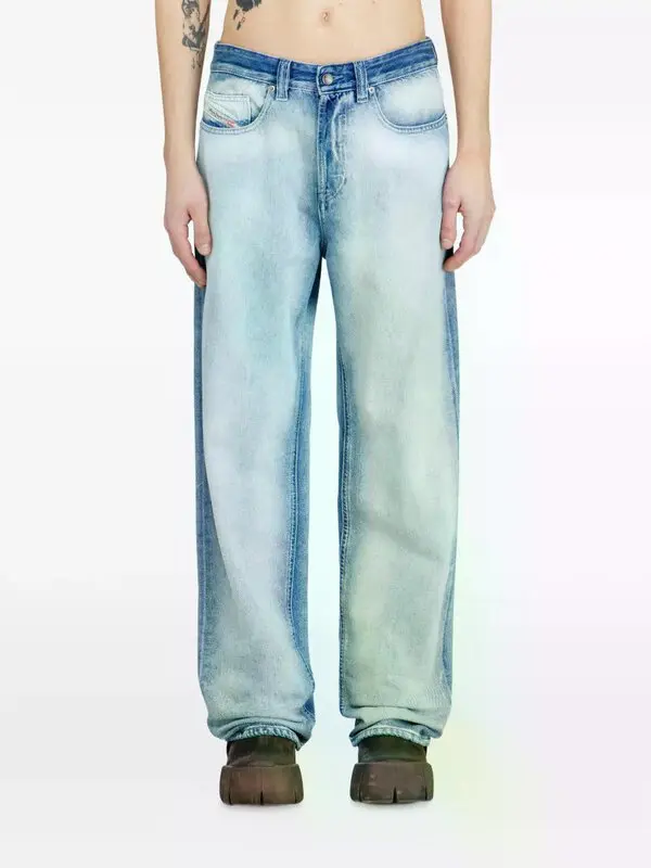 DIESEL® D-macro Straight Jeans