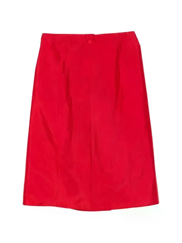 SAMUEL GUÌ YANG A-line Skirt With Drawstring Waist