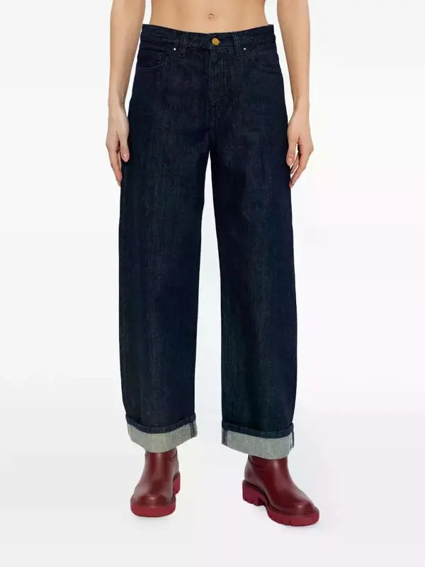 Moncler Cuffed Wide-leg Trousers