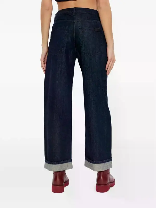 Moncler Cuffed Wide-leg Trousers