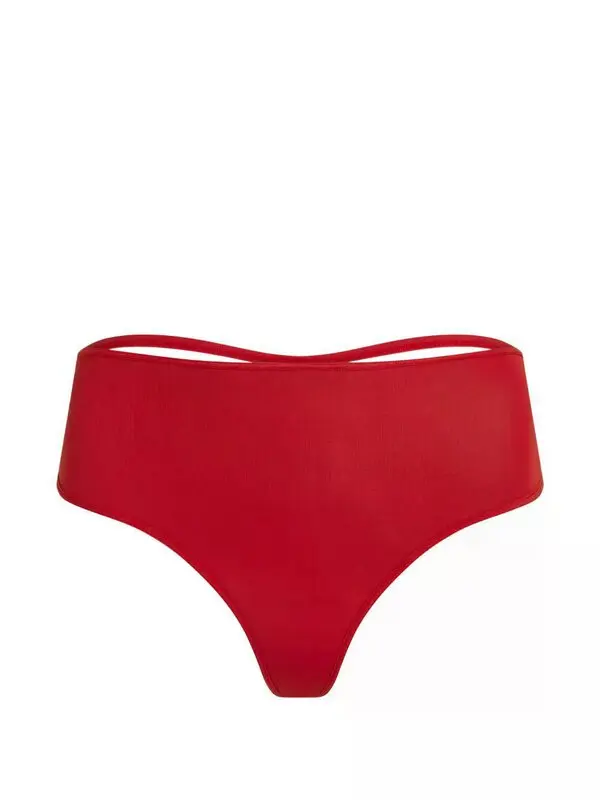 Marlies Dekkers Straps Detail Thong - Red