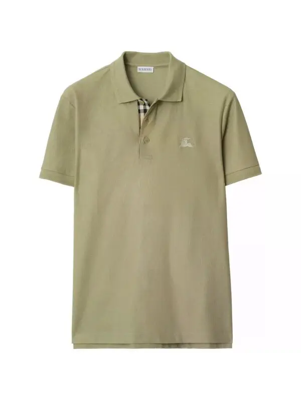 Burberry Cotton Polo Shirt - Green