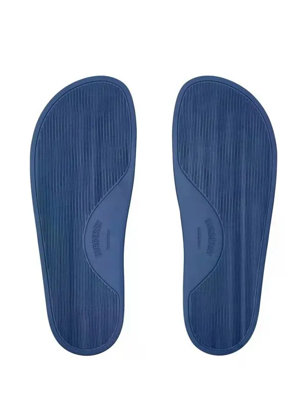 Burberry Logo Slides - Blue