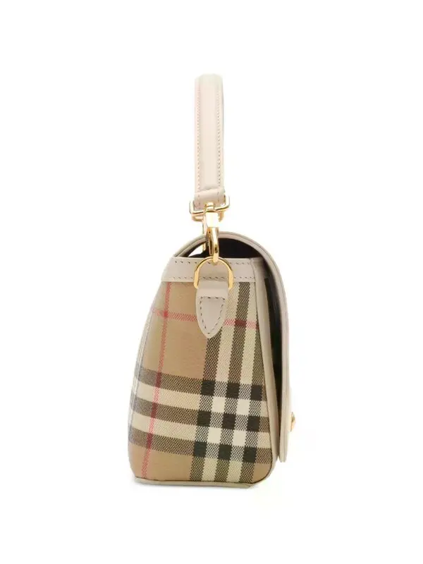 Burberry Top Handle Note Bag - Neutrals