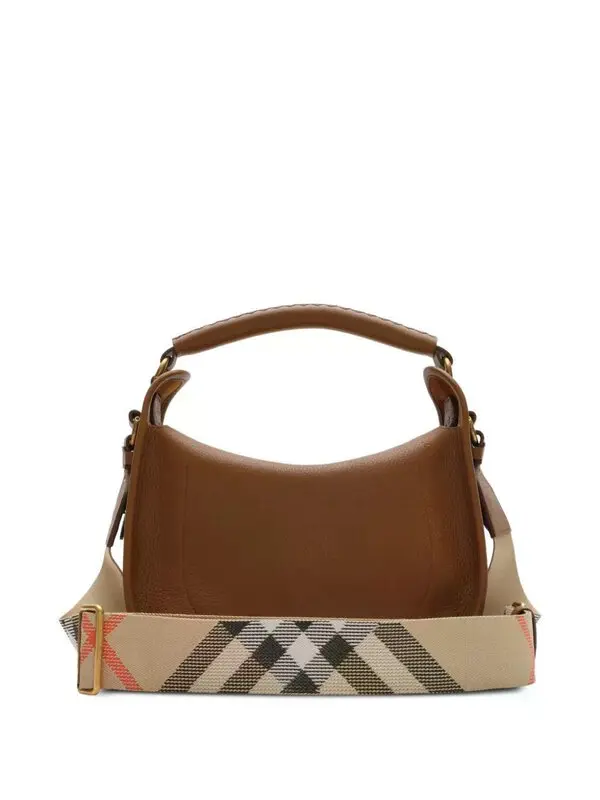 Burberry Small B-clip Messenger Bag - Brown