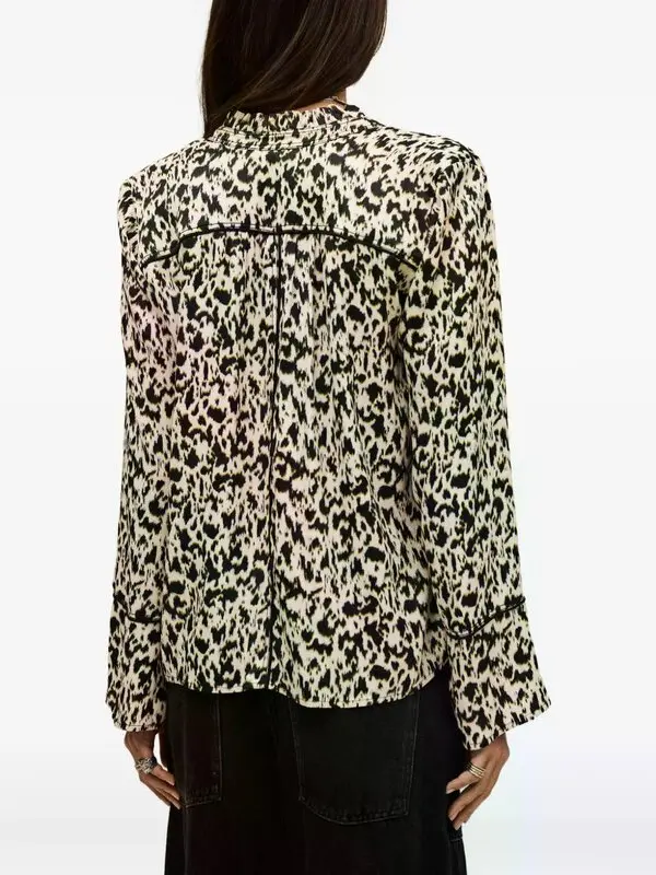 Ba&sh Pia Patterned Blouse