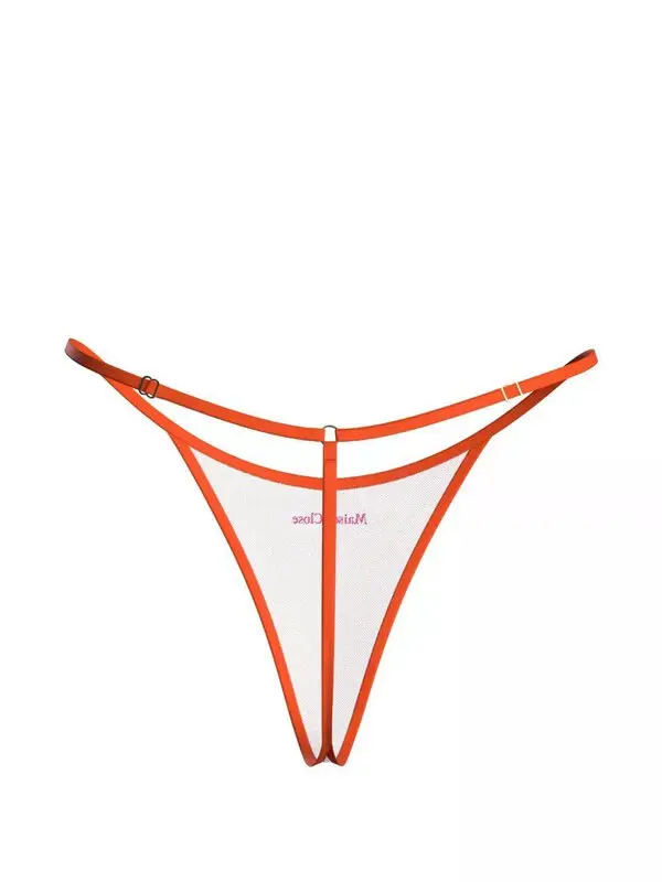 MAISON CLOSE Panorama Micro Thong - Neutrals