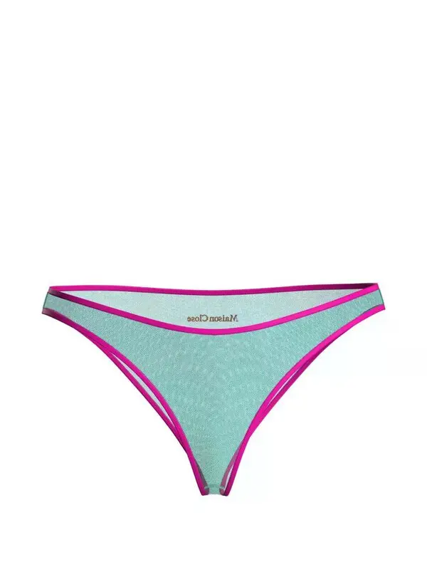 MAISON CLOSE Panorama Briefs - Green