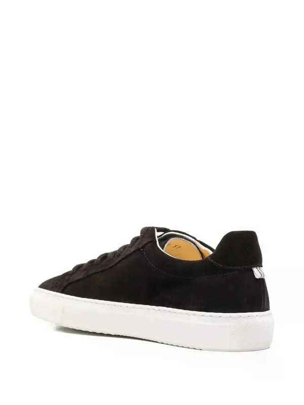 DOUCAL'S Suede Lace-up Sneakers - Brown