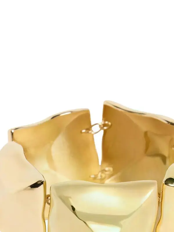 Dsquared2 Tone Brass Molten Effect Cuff Bracelet