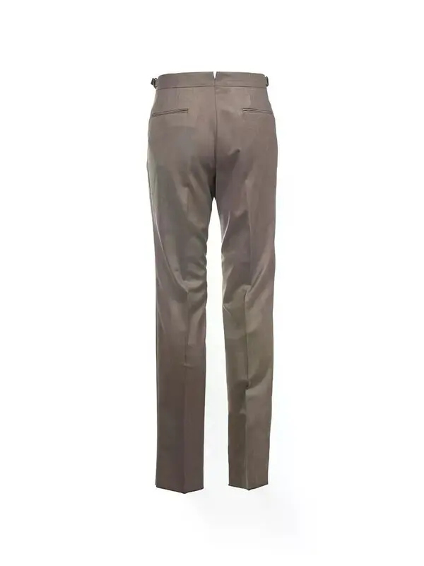 Zegna Tailored Front Fastening Trousers