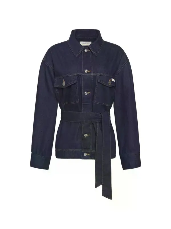 Calvin Klein Belted Button-fastening Jacket