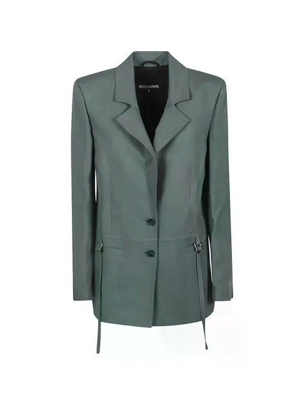 Patrizia Pepe Buckle-detail Blazer