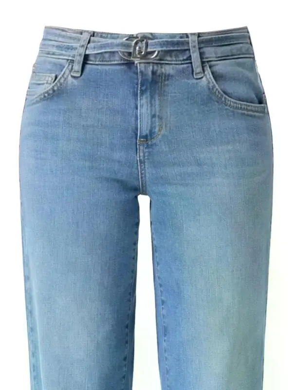 Liu Jo Flared Buckle Jeans