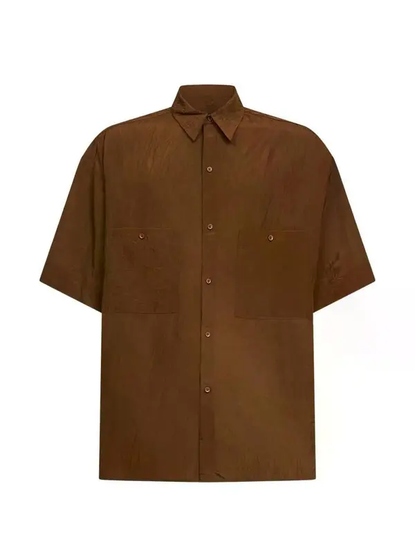 UMA WANG Chest-pockets Short-sleeve Shirt