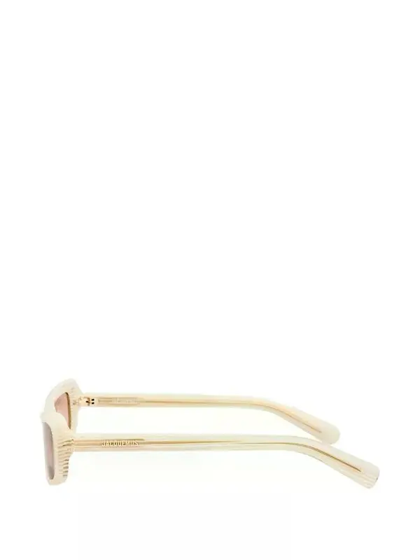 Jacquemus Capri Cat Eye Sunglasses - Neutrals