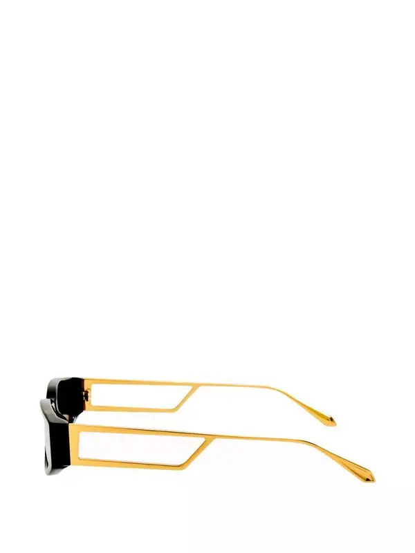 Linda Farrow Susie Geometric-frame Sunglasses