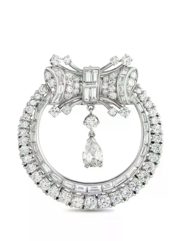 LB EXCLUSIVE Diamond Brooch - Silver