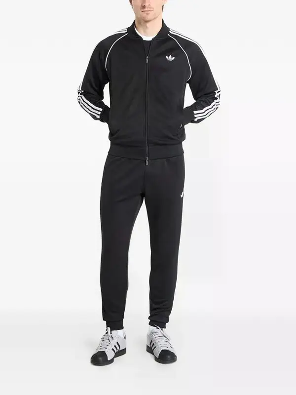 Adidas Three-stripe Sst Track Pants - Black