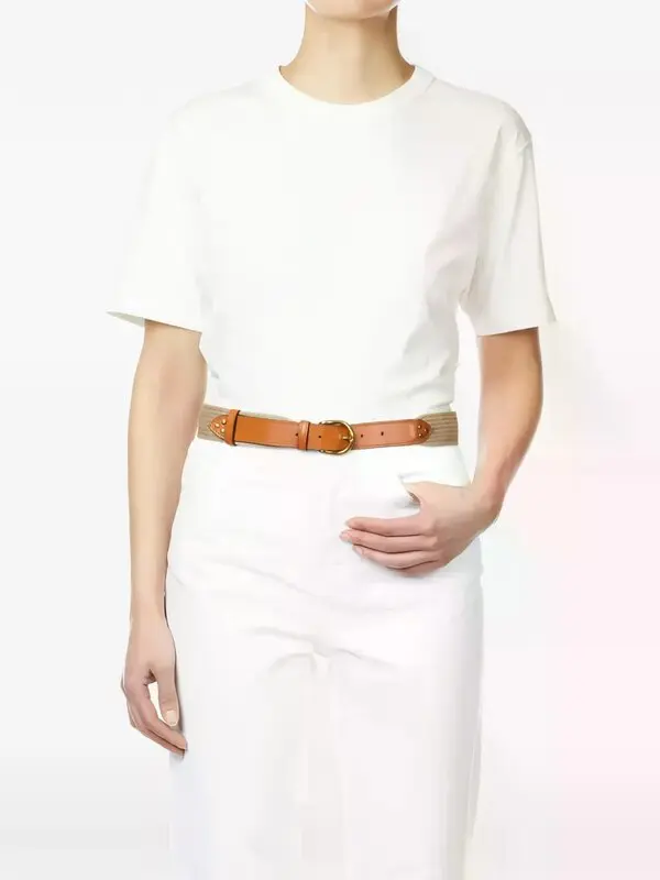 Jérôme Dreyfuss Wide Strap Belt - Neutrals