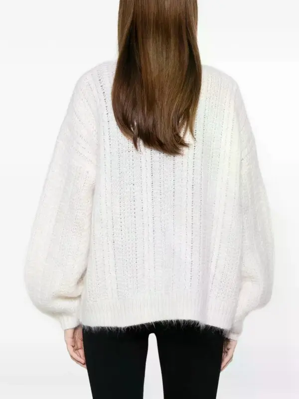 Soft Goat Buttoned Cardigan