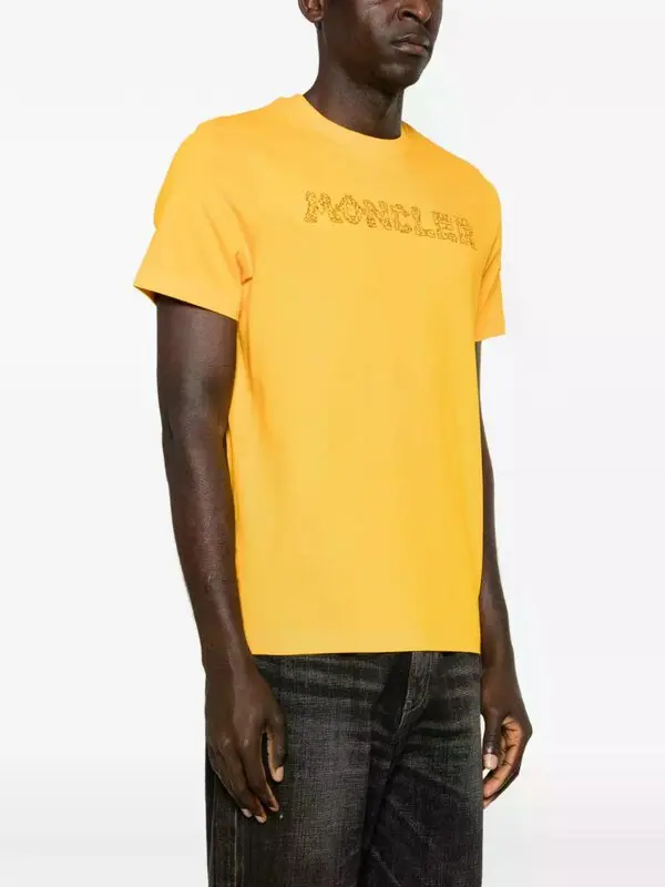 Moncler Logo T-shirt - Orange