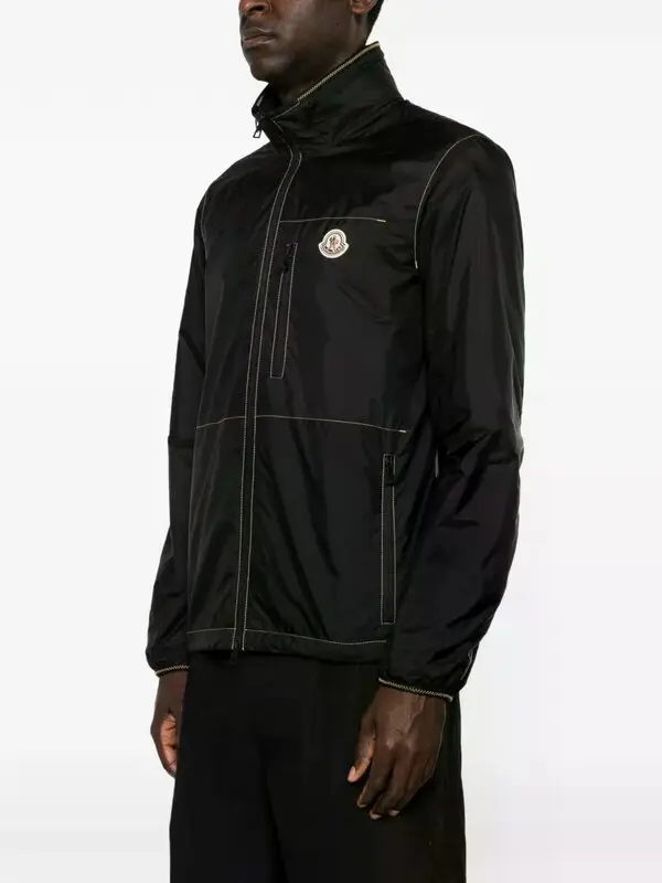 Moncler Arrakis Zip Logo Patch Jacket