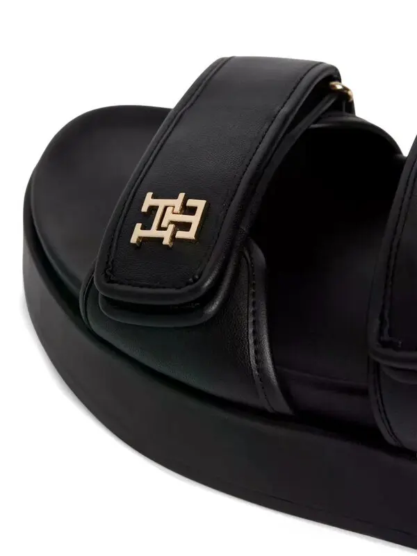 Tommy Hilfiger Logo Detail Platform Sandals