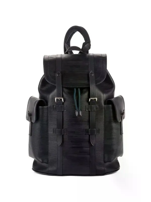 LOUIS VUITTON Christopher Epi-leather Backpack