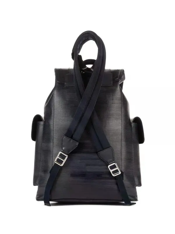 LOUIS VUITTON Christopher Epi-leather Backpack