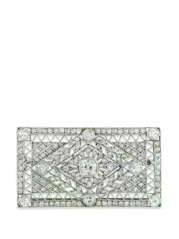 LB EXCLUSIVE Diamond Brooch - Silver