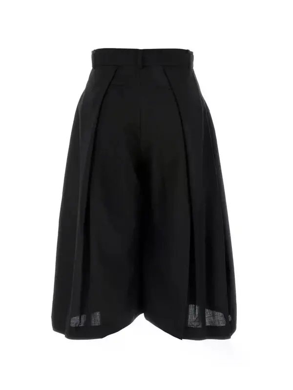 Sacai Pleated Bermuda Shorts