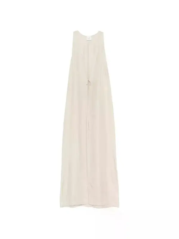 ALYSI Sleeveless Gesso White Coat - Neutrals
