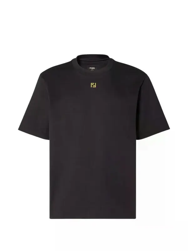 Fendi Logo T-shirt - Black