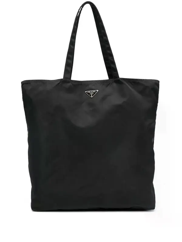 Prada 1990s Tessuto Robot Tote Bag