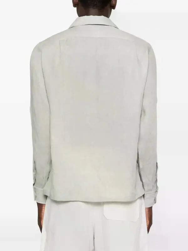 LARDINI Chest-pocket Polo Shirt - Green