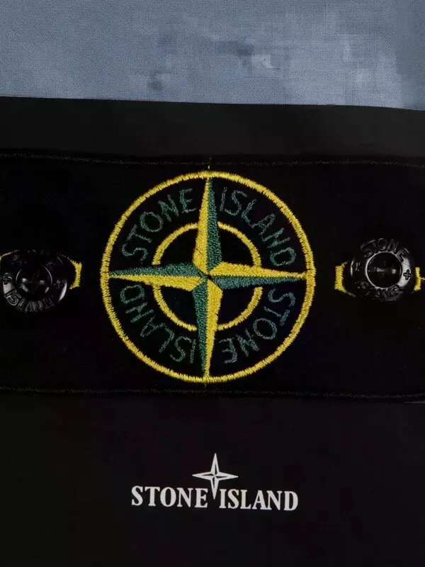Stone Island Zip-up Jacket With Stand Collar