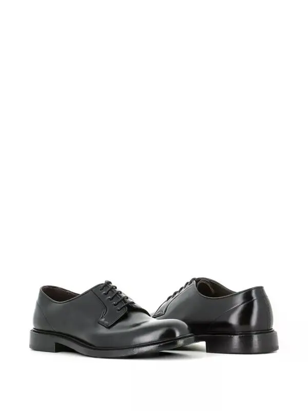 GREEN GEORGE Polished Leather Derby Shoes