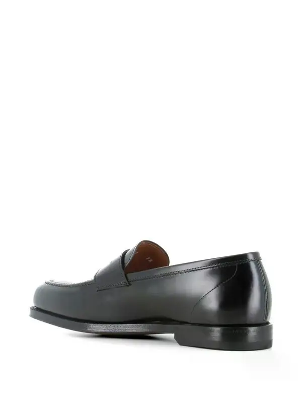 GREEN GEORGE Polished Leather Loafers