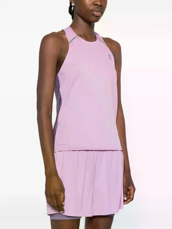 On Reflective Panel Tank Top